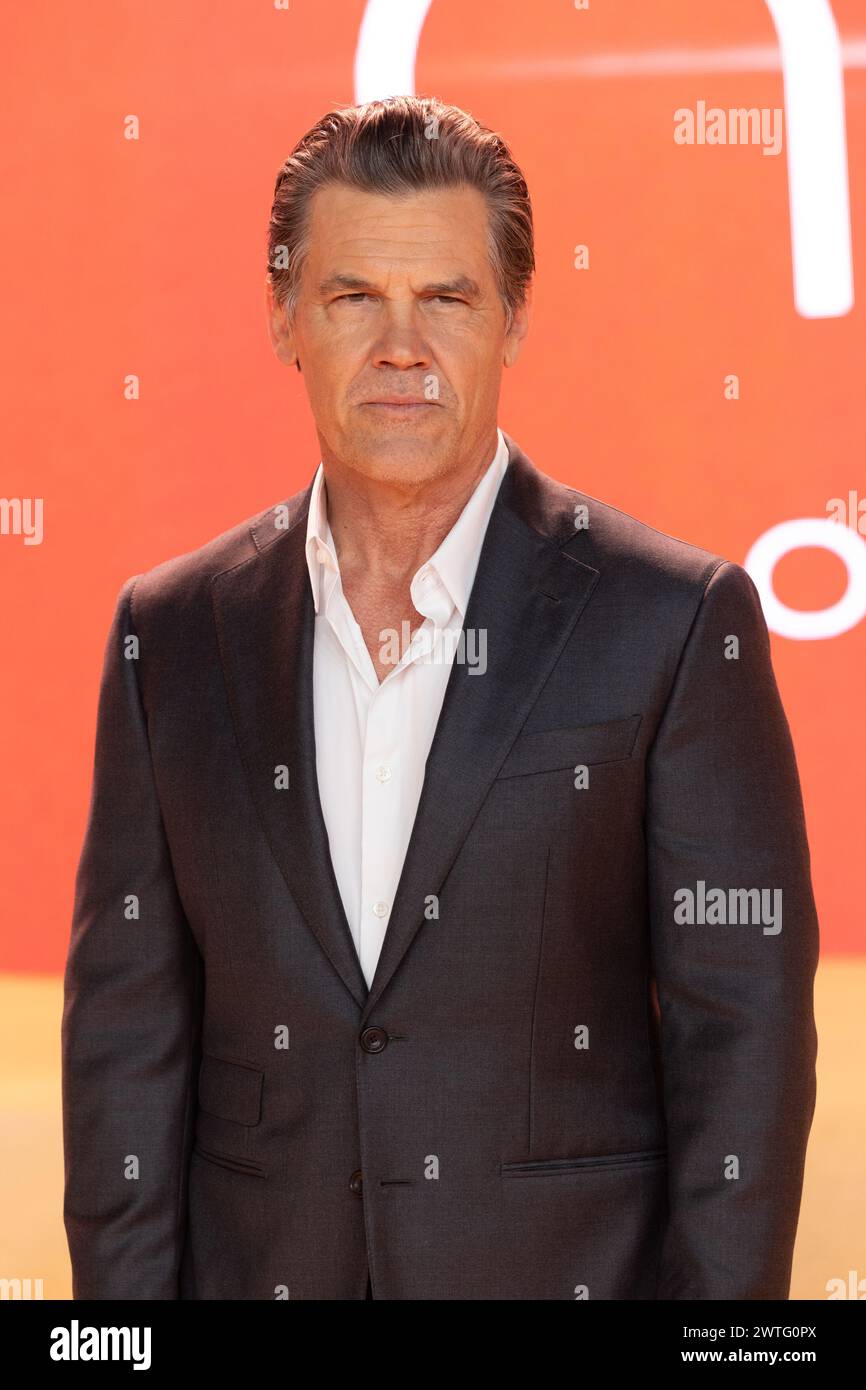 Cast attend the Dune Part Two film premiere in Leicester Square Featuring: Josh Brolin Where ...