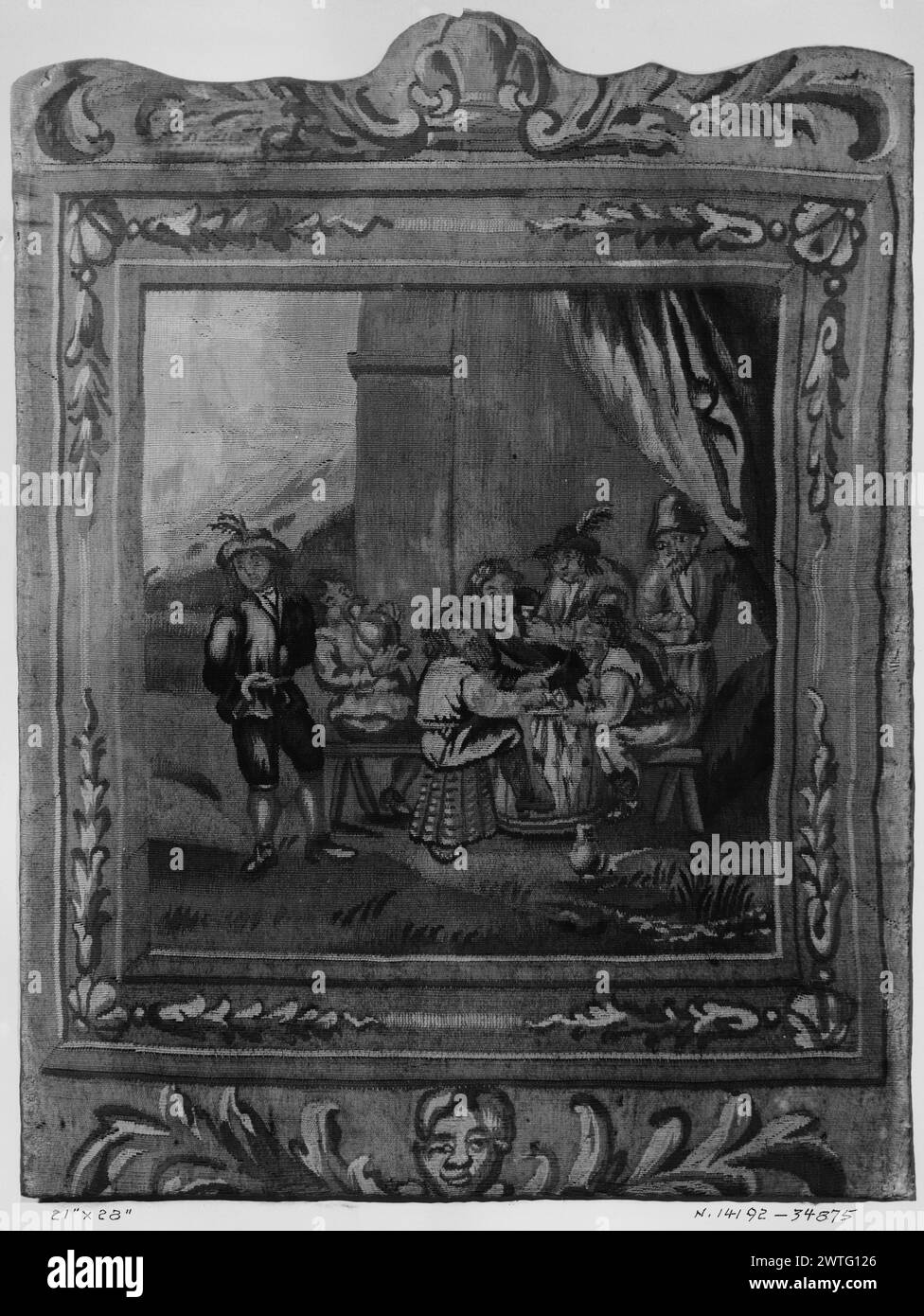 Drinking. Teniers, David II (Flemish, 1610-1690) (designed after ...