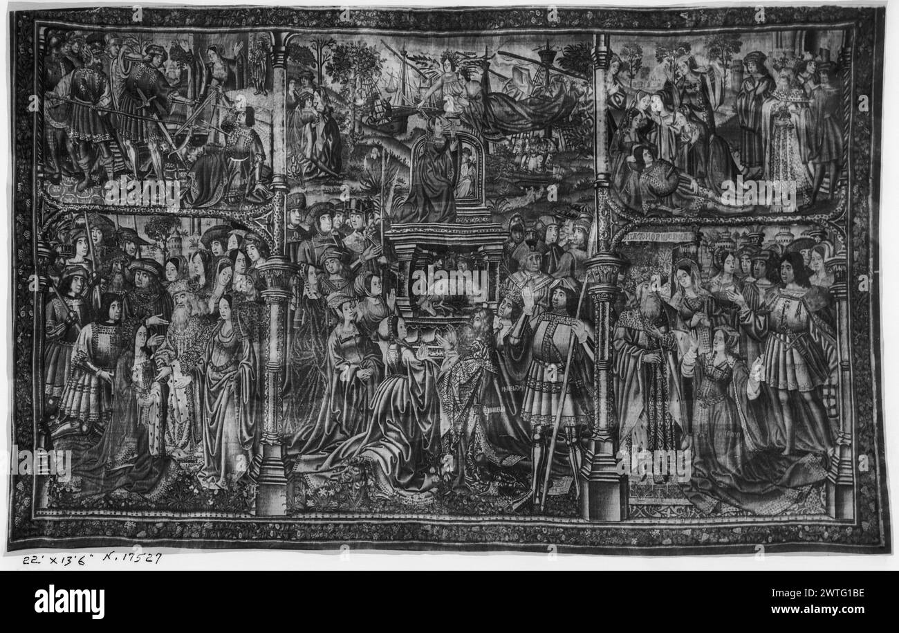 Sacrifice of Iphigenia. unknown c. 1510-1520 Tapestry Dimensions: H 420 ...