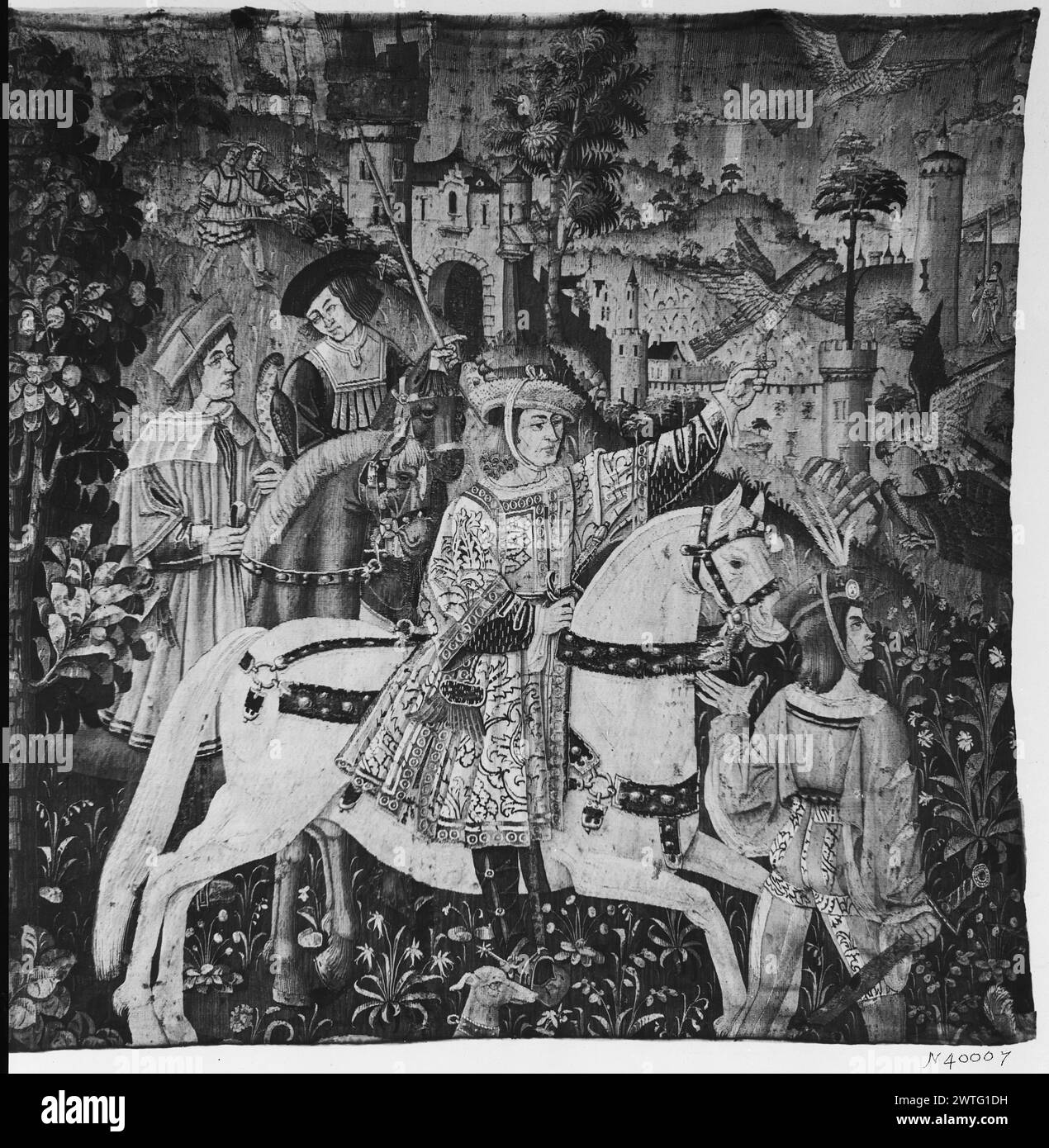 Hawking. unknown c. 1500-1525 Tapestry Materials/Techniques: unknown ...