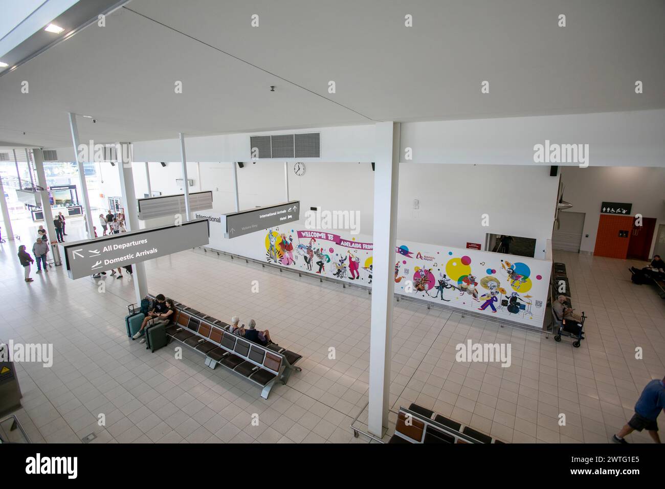 Adelaide domestic and international airport terminal, Adelaide Fringe ...