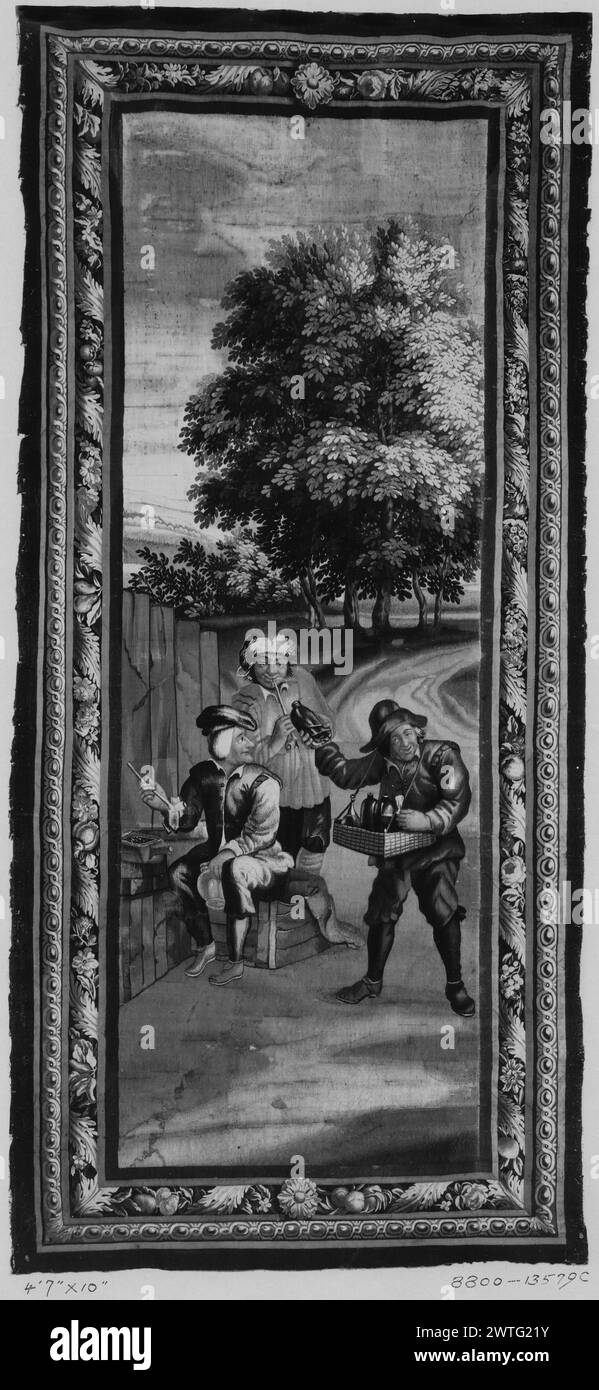 Smokers and charlatan. Teniers, David II (Flemish, 1610-1690) (designed after) [painter] Béhagle ...