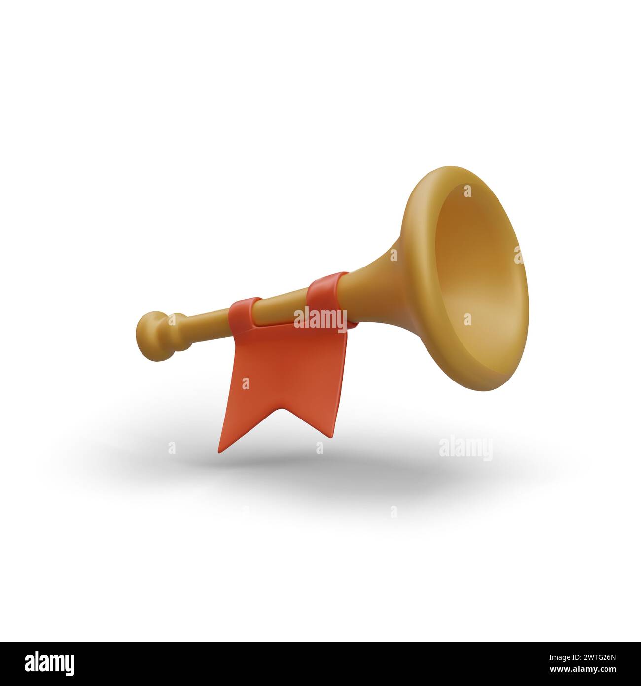 Battle horn tool Stock Vector Images - Alamy