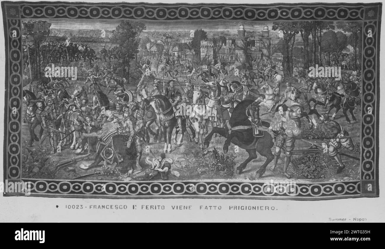 Capture of Francis I, king of France. Orley, Bernart van (Netherlandish ...