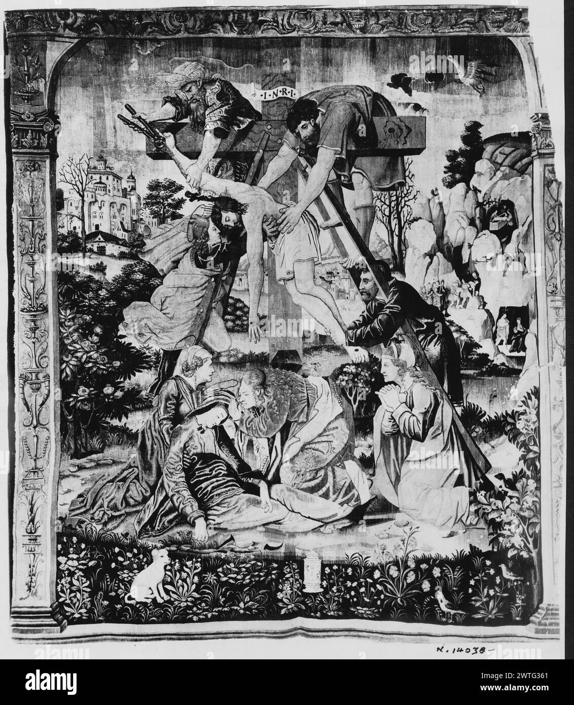 Passion Of Christ Deposition Descent From Cross And Resurrection Unknown C 1530 1540