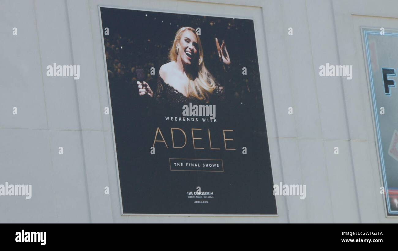 Las Vegas, Nevada, USA 8th March 2024 Weekends with Adele The Final ...