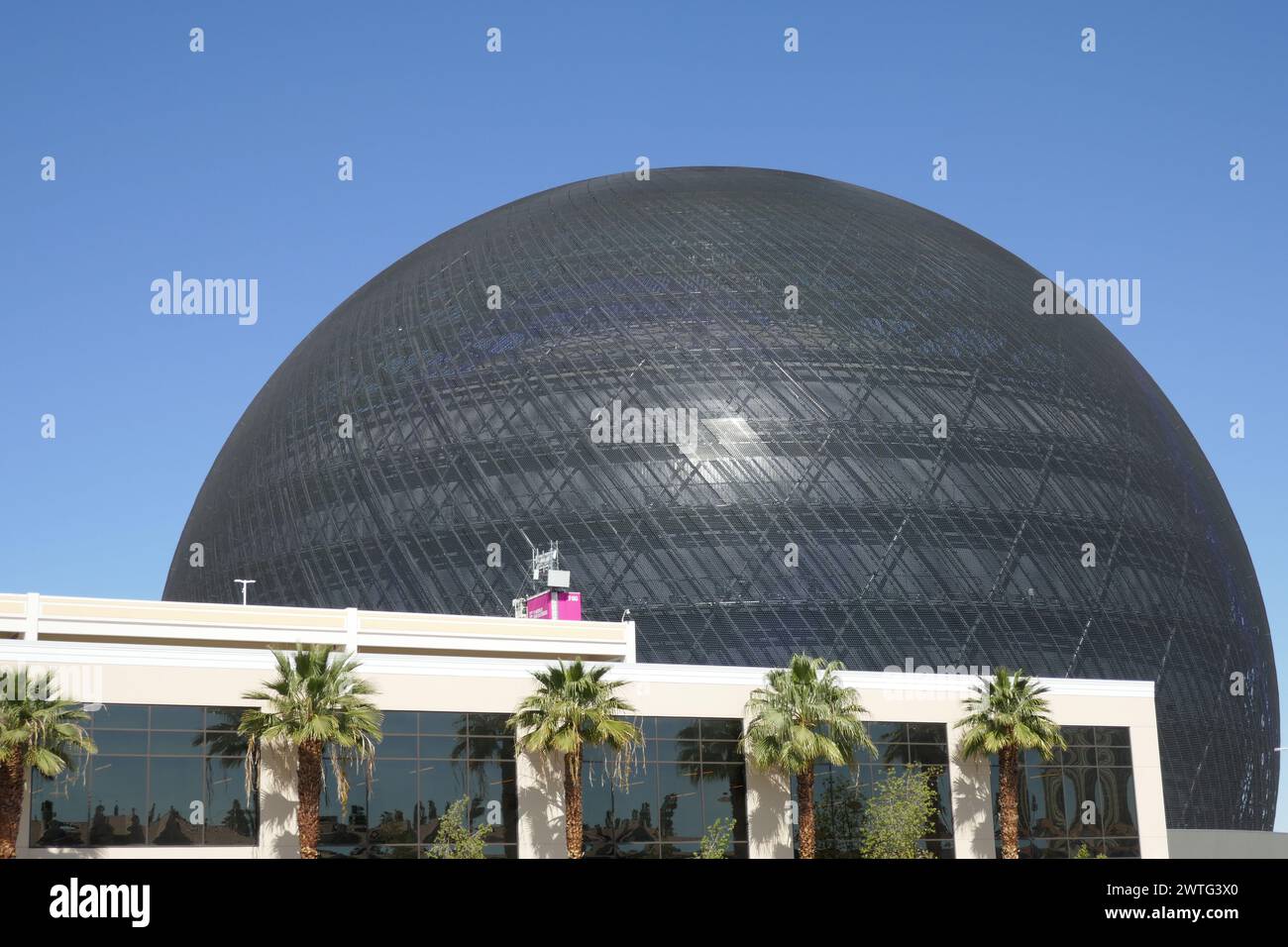 Las Vegas, Nevada, USA 8th March 2024 Sphere Immersive Globe Venue on ...