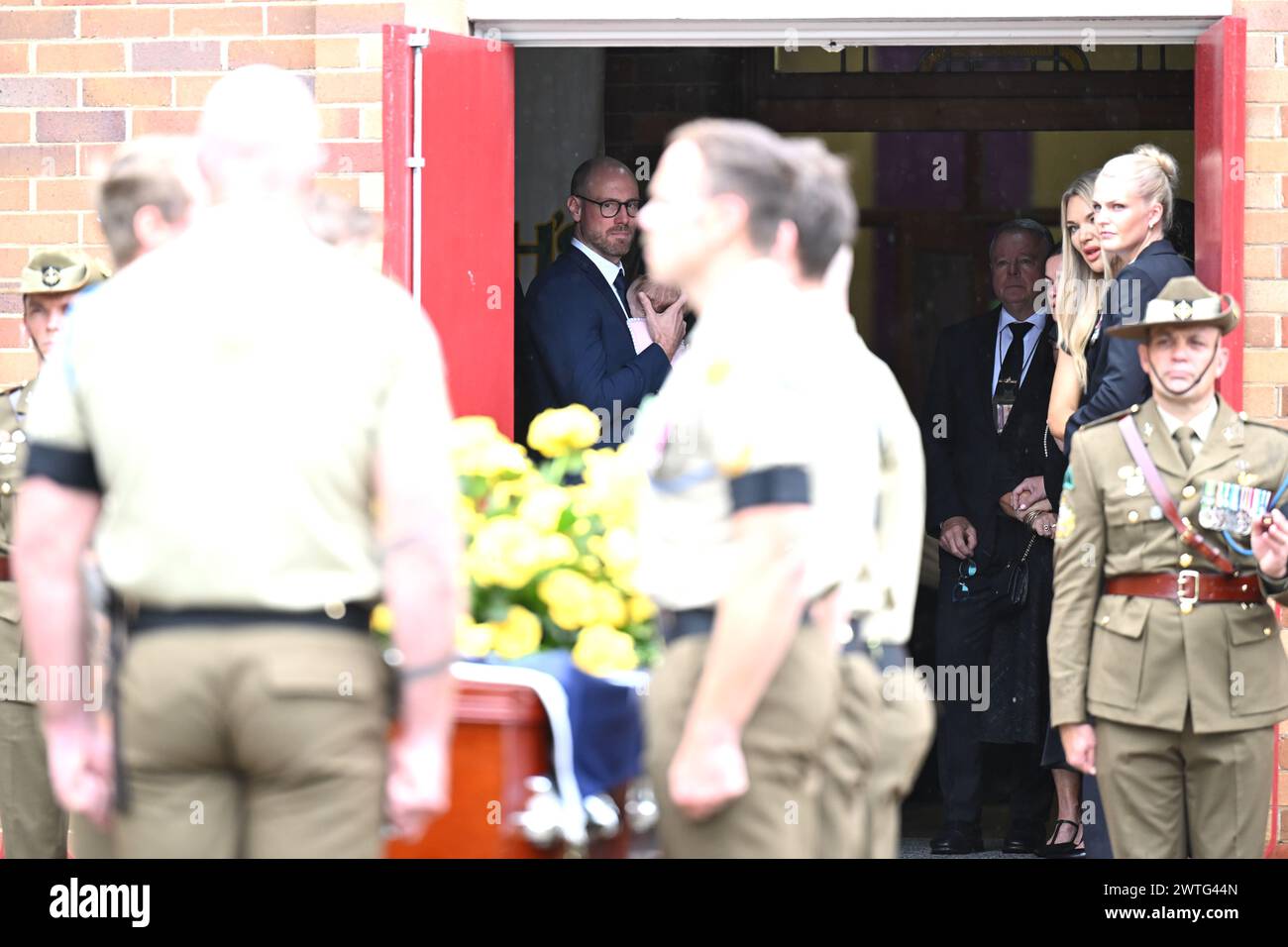 Sydney, Australia. 18th Mar, 2024. Joel Fitzgibbon, the father of Lance ...