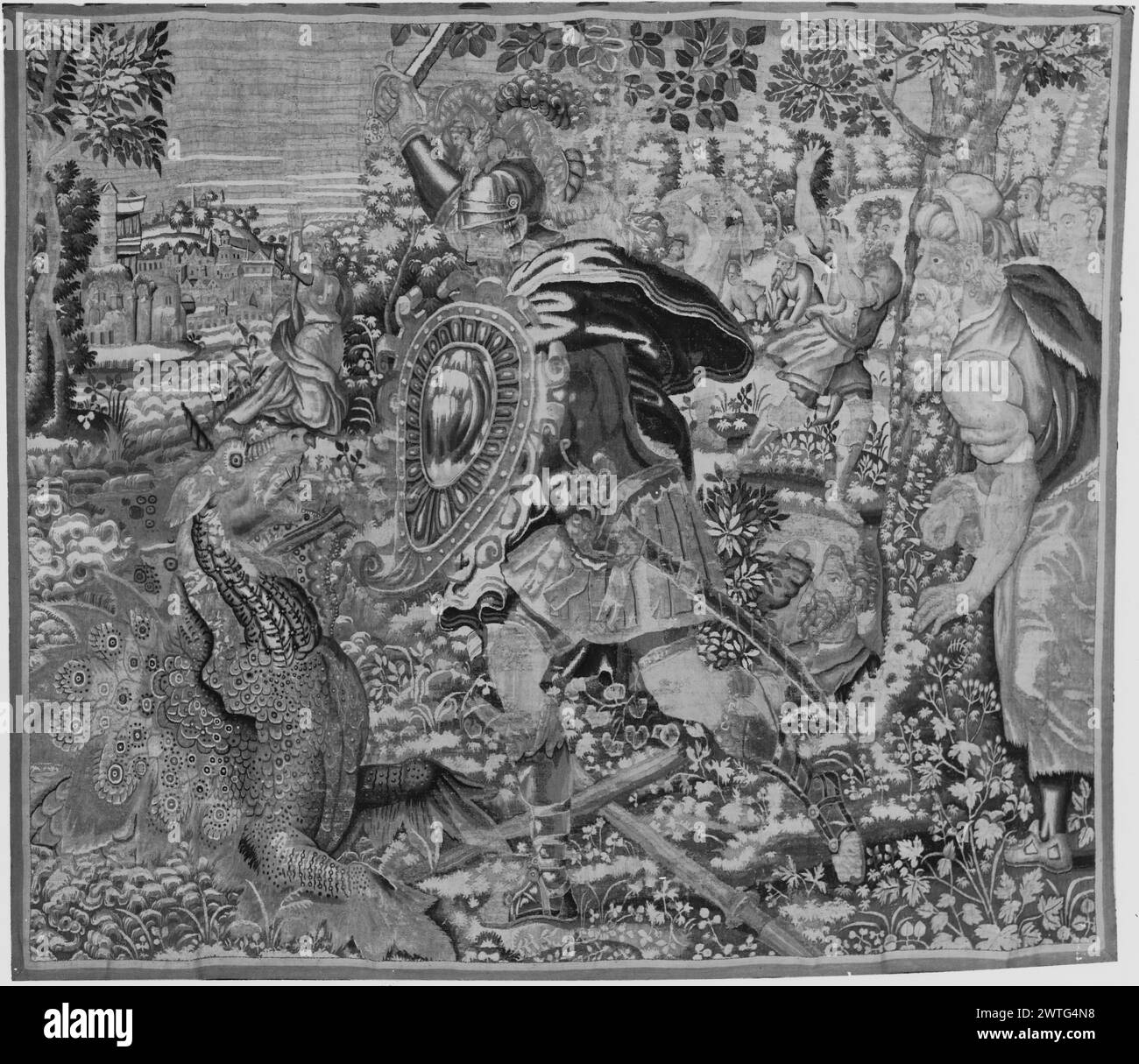Hercules liberates hesione Black and White Stock Photos & Images - Alamy