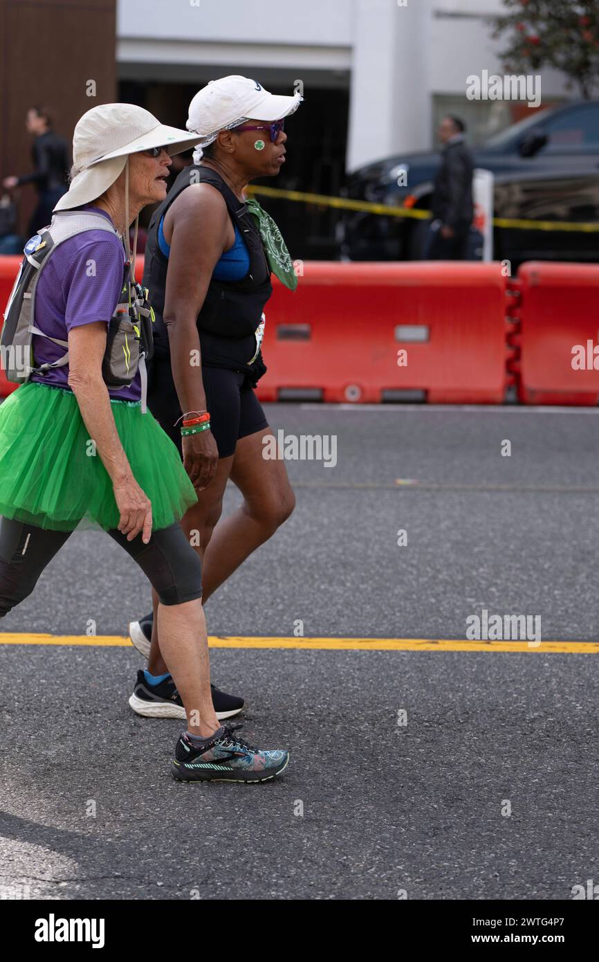 Los Angeles Marathon 2024 Stock Photo - Alamy