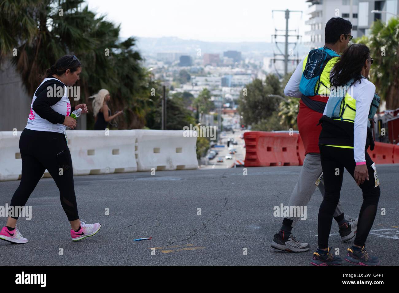 Los Angeles Marathon 2024 Stock Photo - Alamy