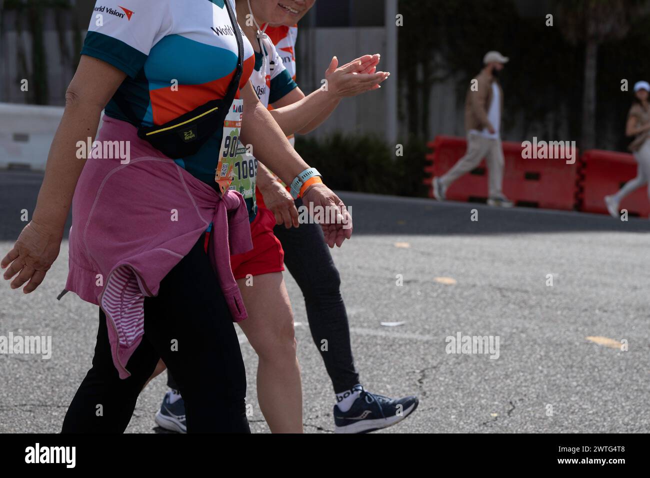 Los Angeles Marathon 2024 Stock Photo - Alamy