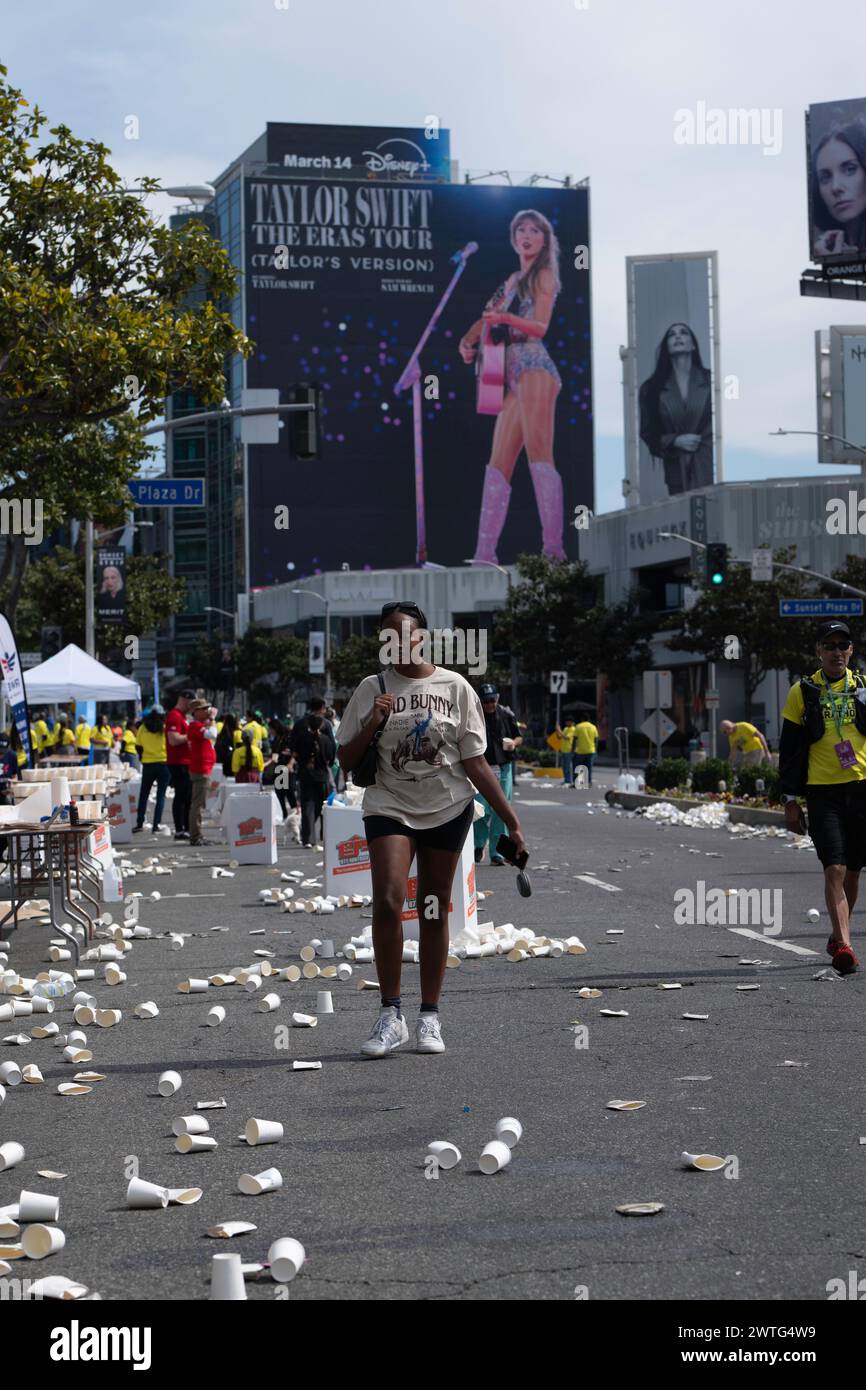 Los Angeles Marathon 2024 Stock Photo - Alamy
