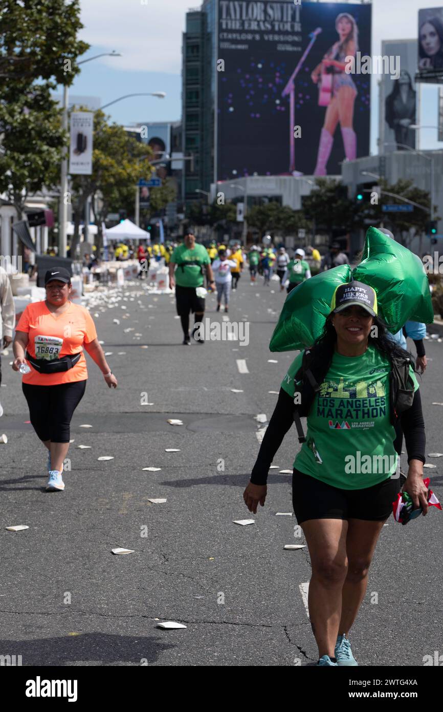 Los Angeles Marathon 2024 Stock Photo - Alamy