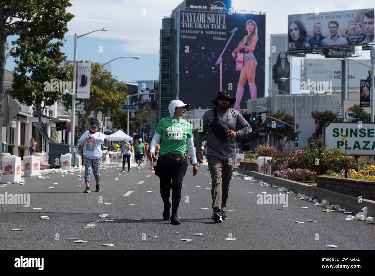 Los Angeles Marathon 2024 Stock Photo - Alamy