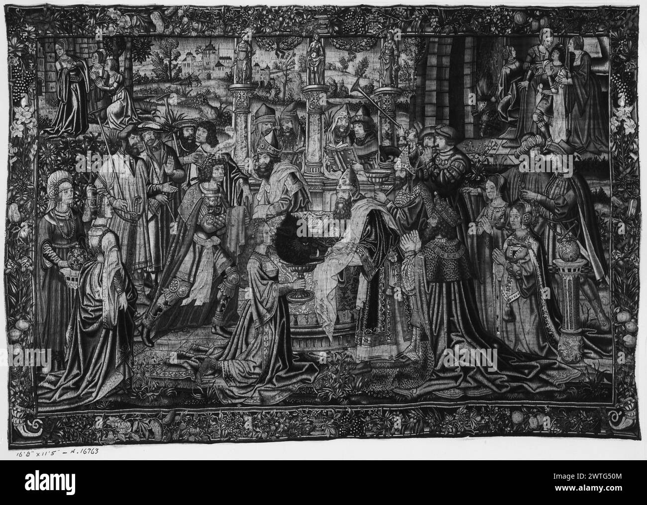 Meleager and Atalanta presenting hide and head of Calydonian boar to ...