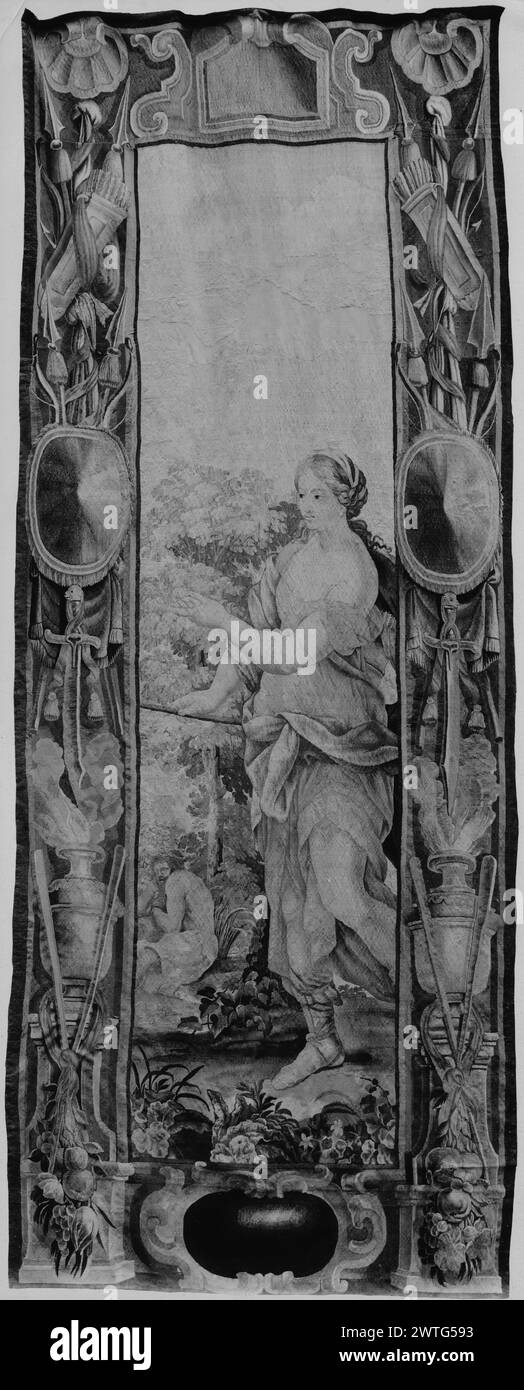 Aeneas meets Venus (Aphrodite). Romanelli, Giovanni Francesco (Italian ...