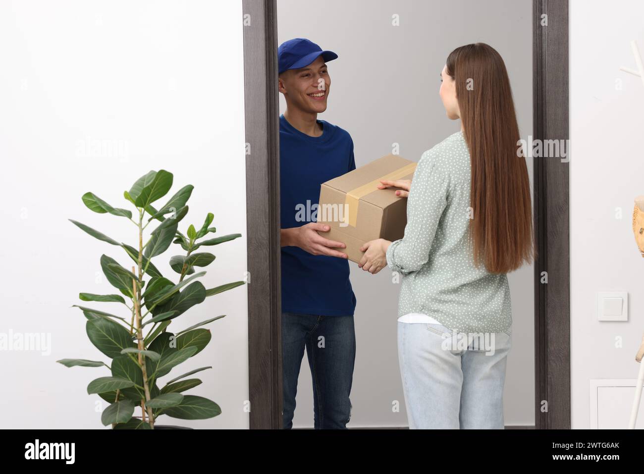 Postal receiver hi-res stock photography and images - Alamy