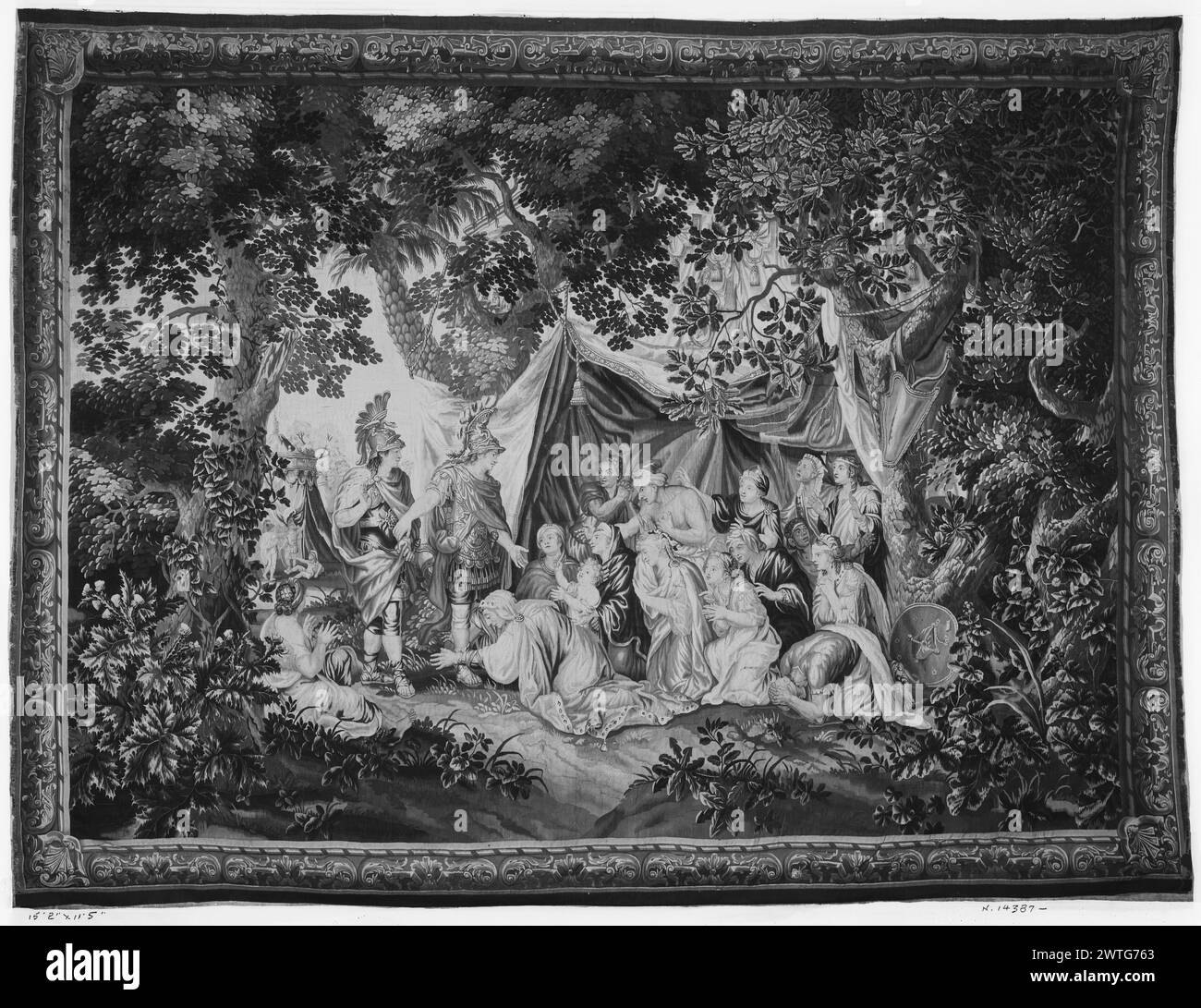 Family of Darius before Alexander. Le Brun, Charles (French, 1619-1690 ...
