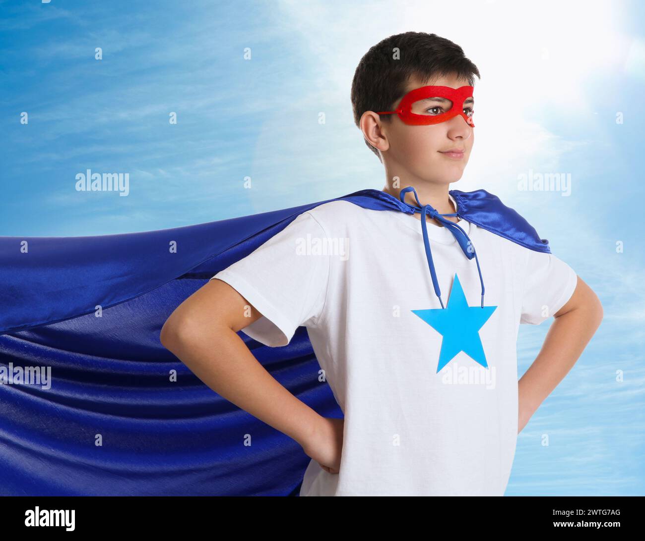 Teen wearing blue suit hi-res stock photography and images - Alamy