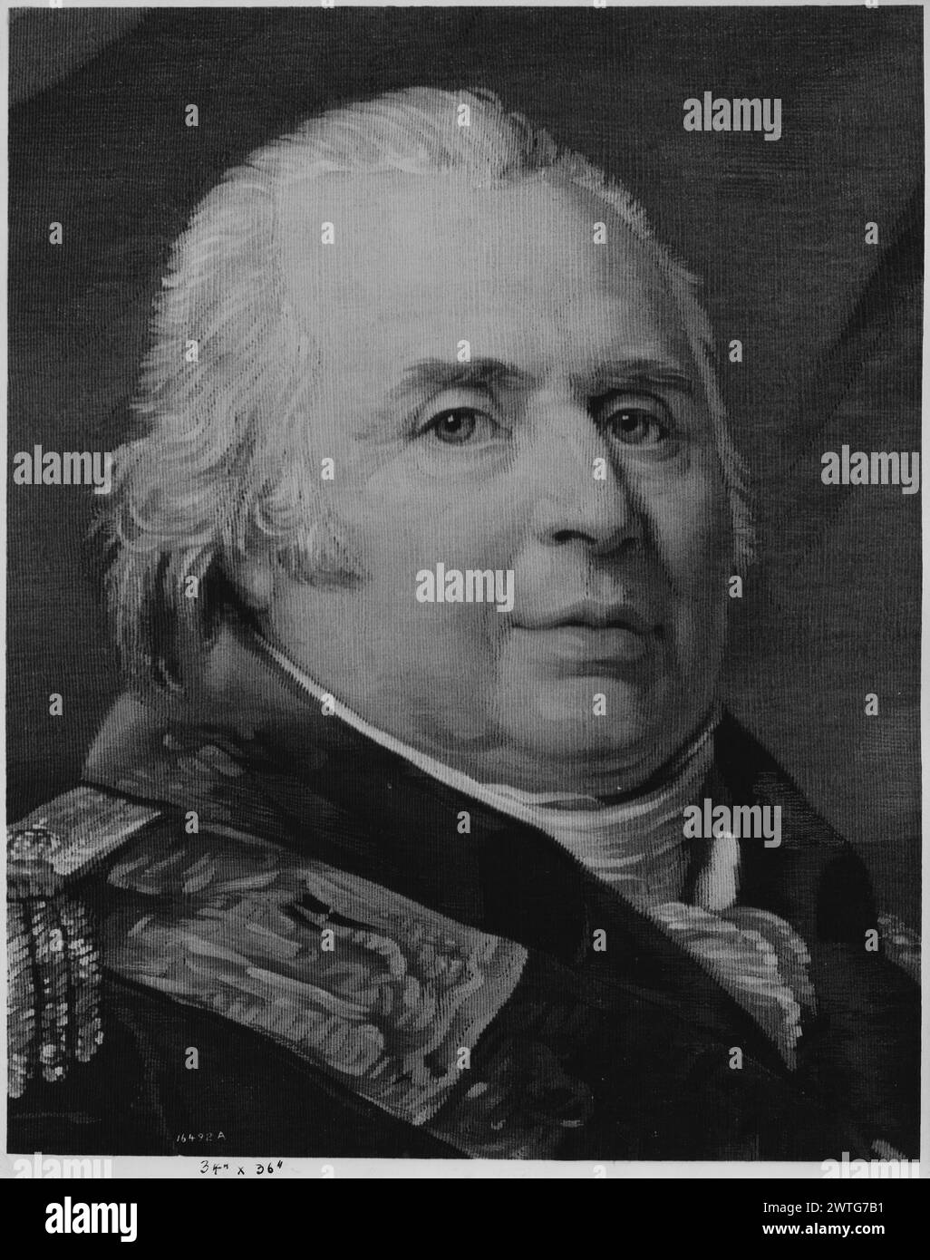 Portrait of Louis XVIII of France. unknown c. 1814-1824 Tapestry ...