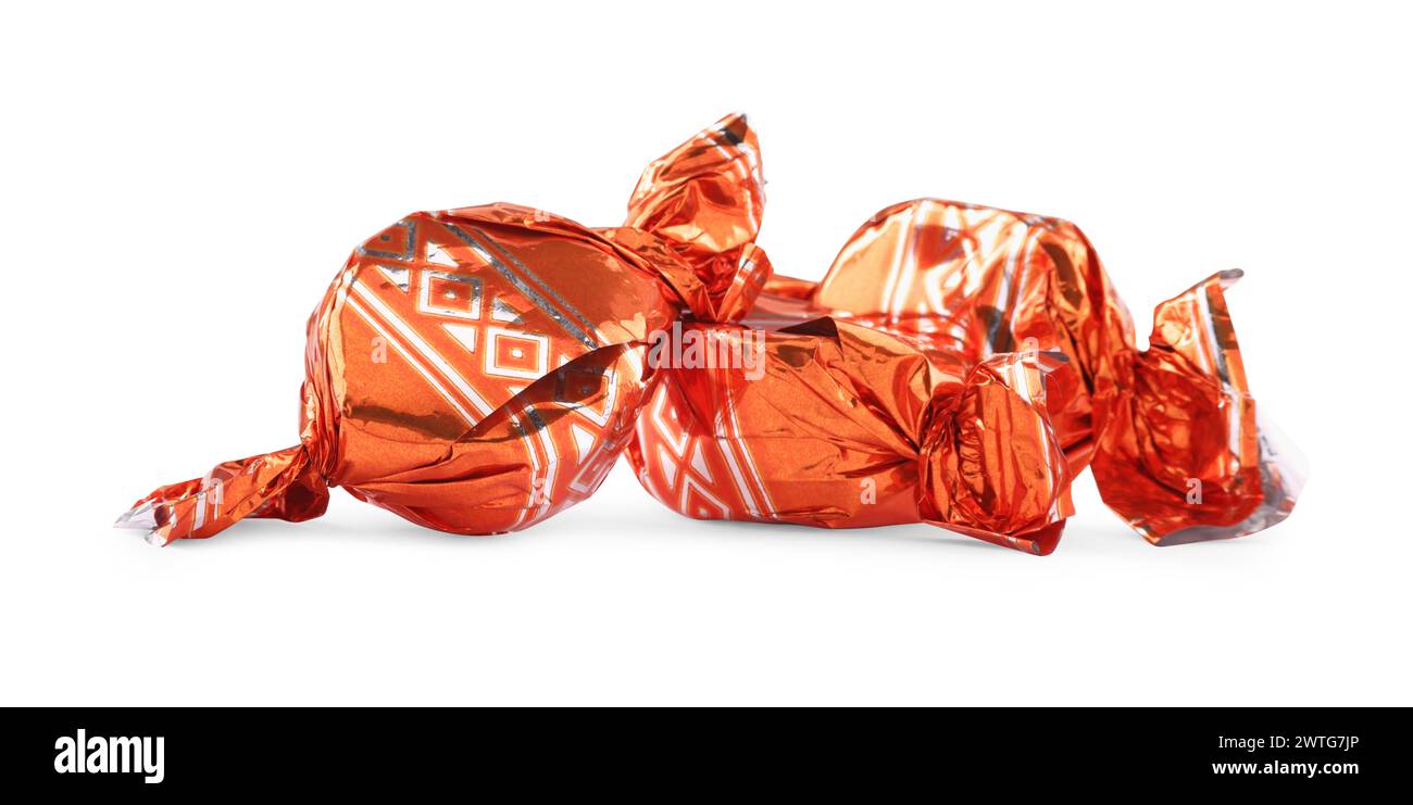 Wrapped caramel candies hi-res stock photography and images - Alamy