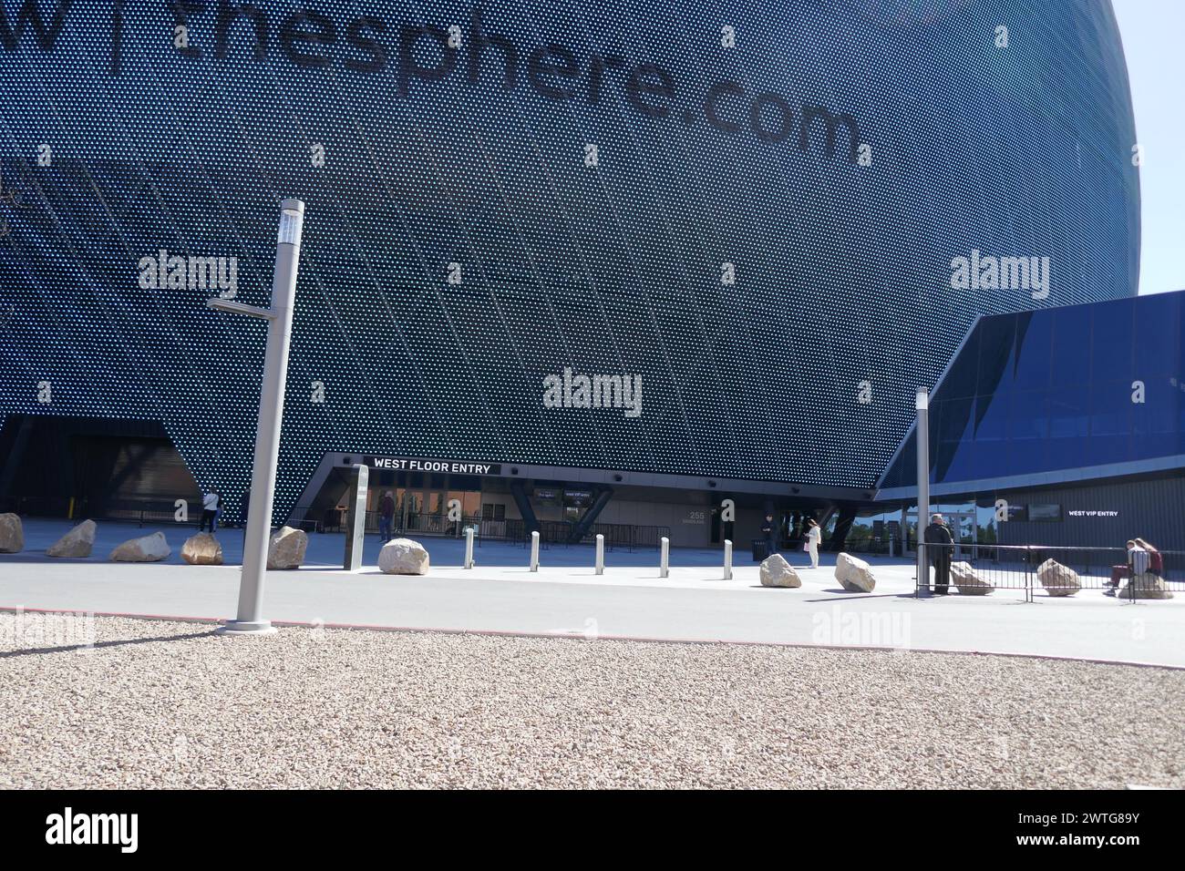 Las Vegas, Nevada, USA 8th March 2024 Sphere Immersive Globe Venue on March 8, 2024 in Las Vegas ...