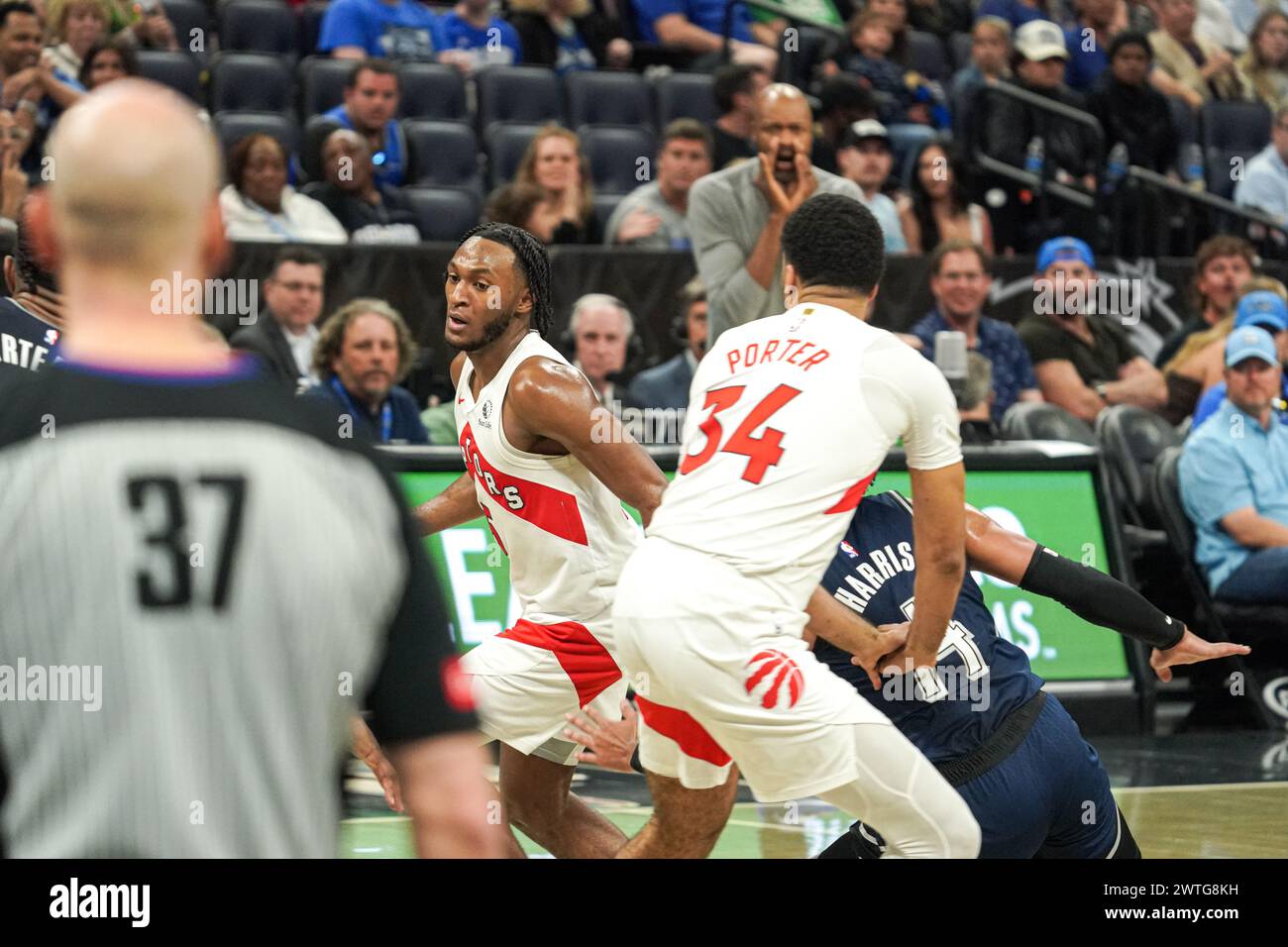Orlando, Florida, USA, March 17, 2024, Toronto Raptors guard Immanuel ...