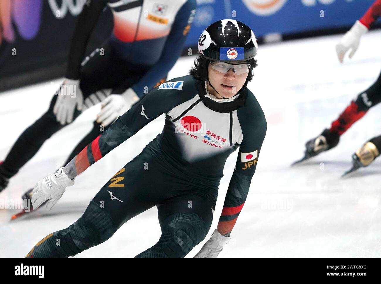 Kosei HAYASHI (JPN) in quarterfinals 1500m men during ISU World Short ...