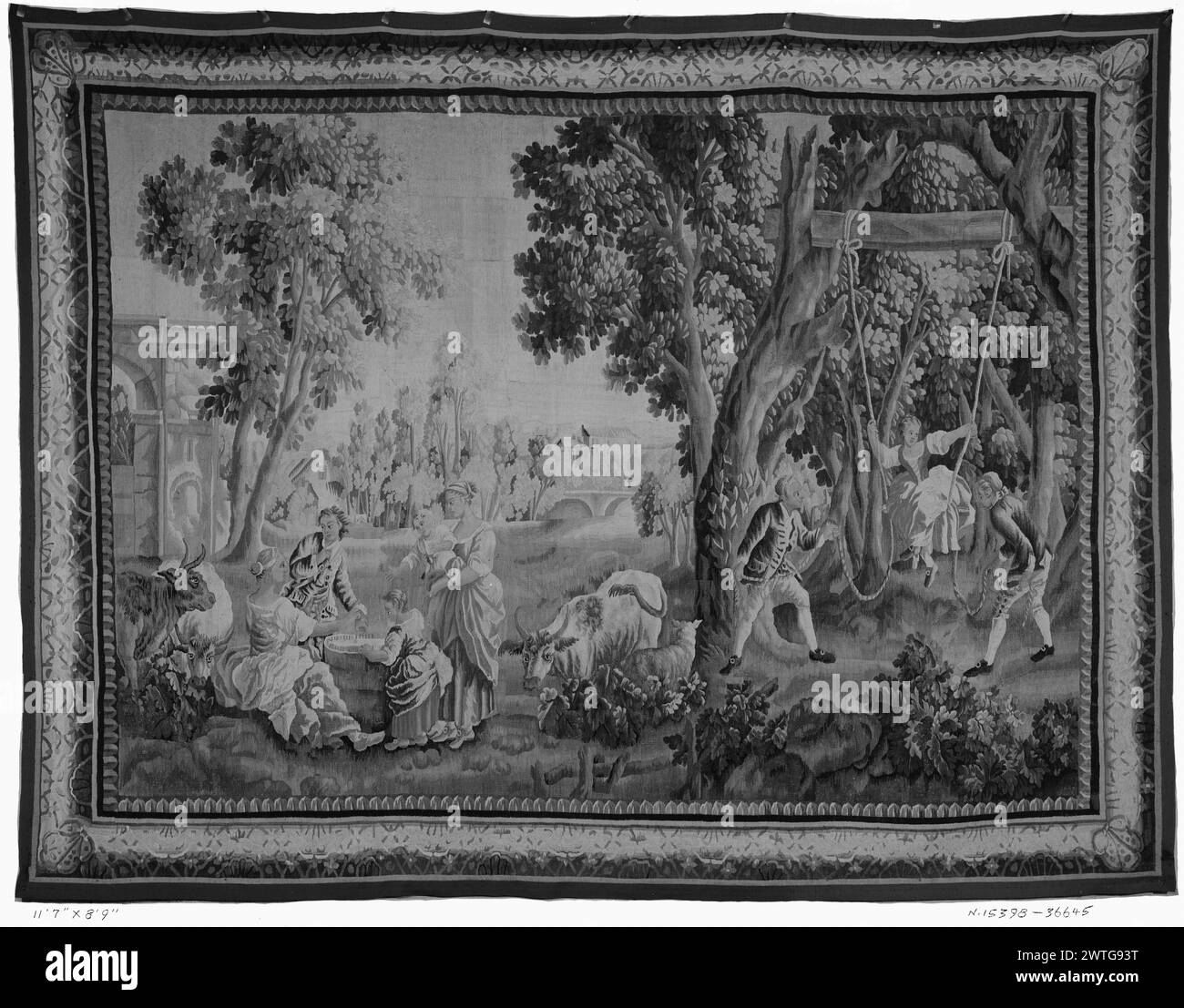 Dial and swing. Huet, Jean-Baptiste (French, 1745-1811) (designed after ...