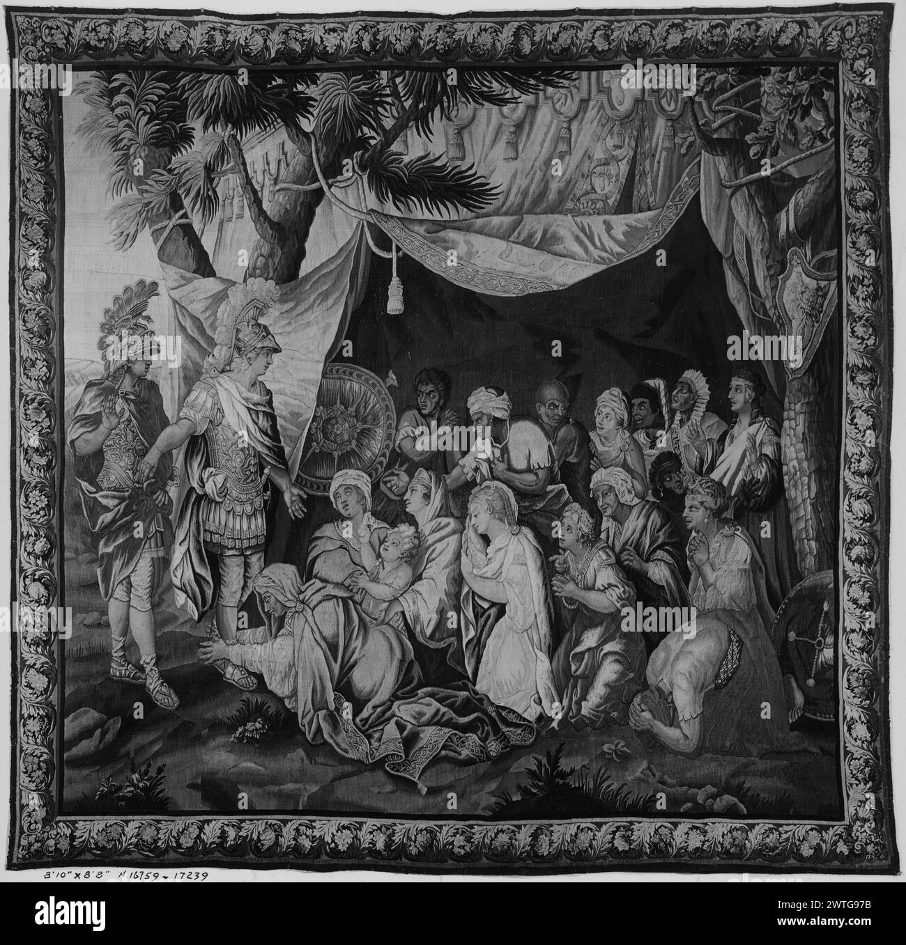 Family of Darius before Alexander. Le Brun, Charles (French, 1619-1690 ...