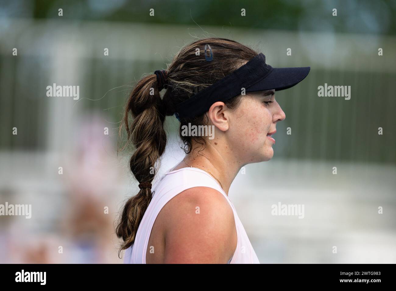MIAMI GARDENS, FLORIDA - MARCH 17: Kayla Day of USA changes sides ...