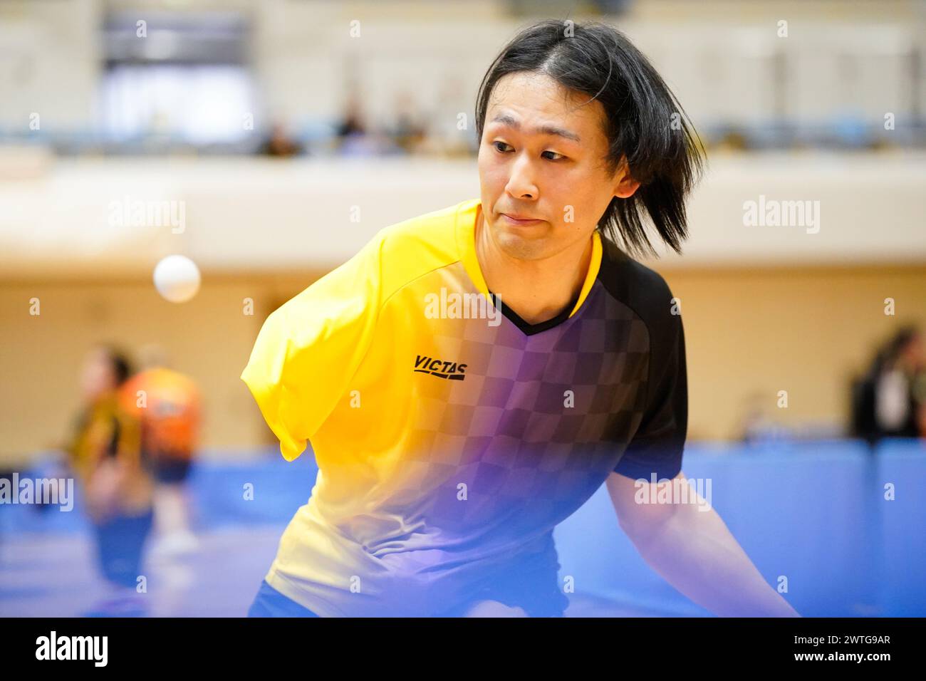 Kobe, Japan. 17th Mar, 2024. Takumi Tsujimura (JPN) Para Table Tennis ...