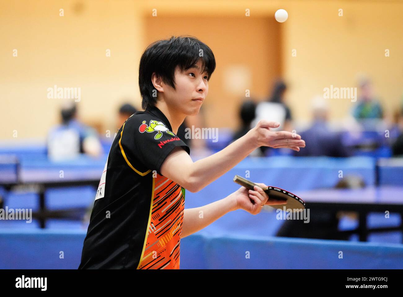Kobe, Japan. 17th Mar, 2024. Takumi Shukunobe (JPN) Para Table Tennis ...