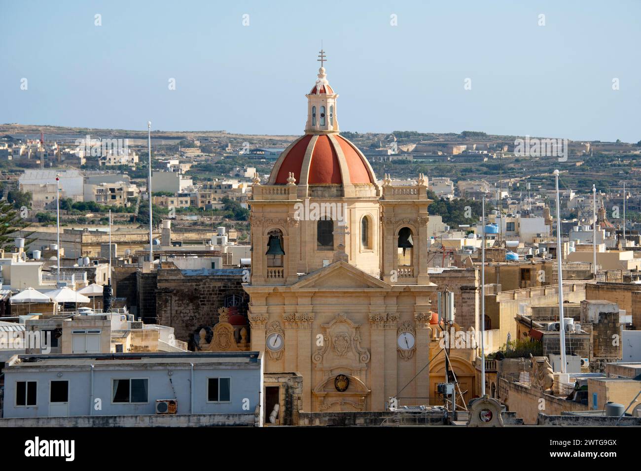 St George's Basilica - Gozo - Malta Stock Photo - Alamy