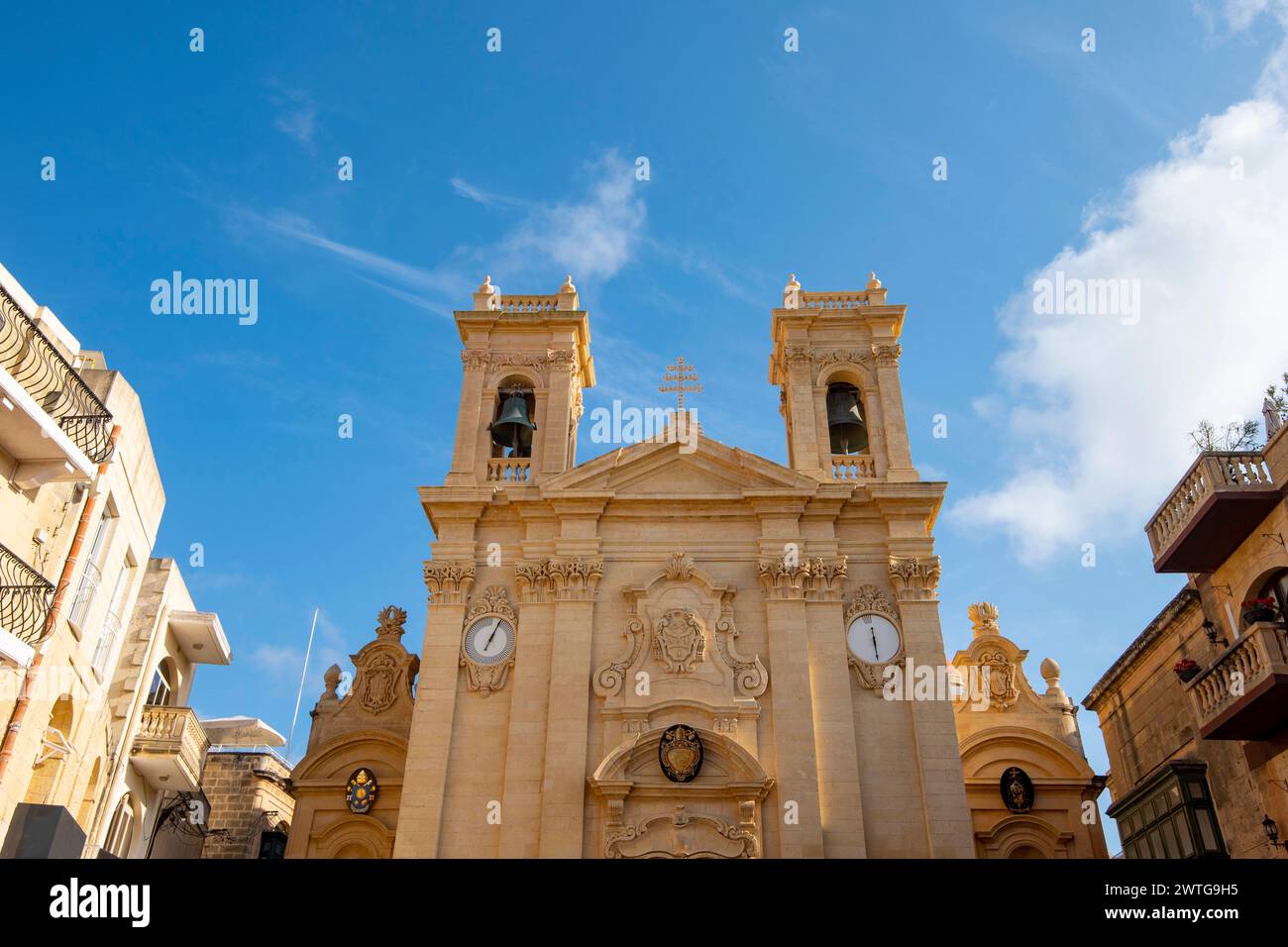 St George's Basilica - Gozo - Malta Stock Photo - Alamy