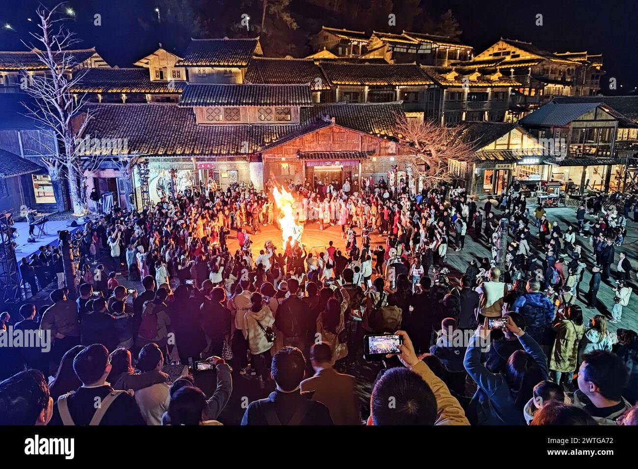 Zunyi, China. 18th Mar, 2024. ZUNYI, CHINA - MARCH 16, 2024 - Tourists ...