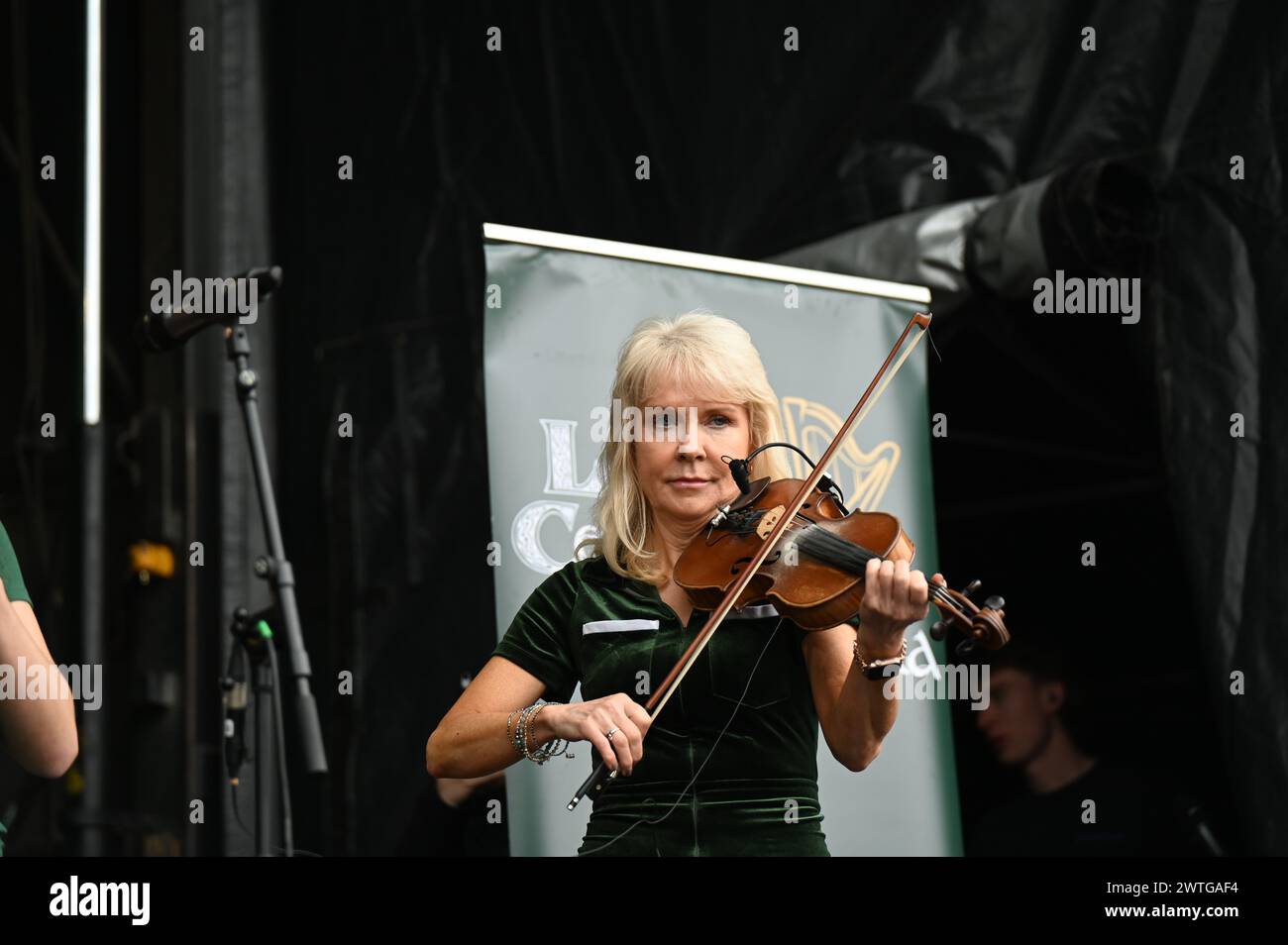 London, UK. 17th Mar, 2024. Irene Bird of The London Celtic Youth ...