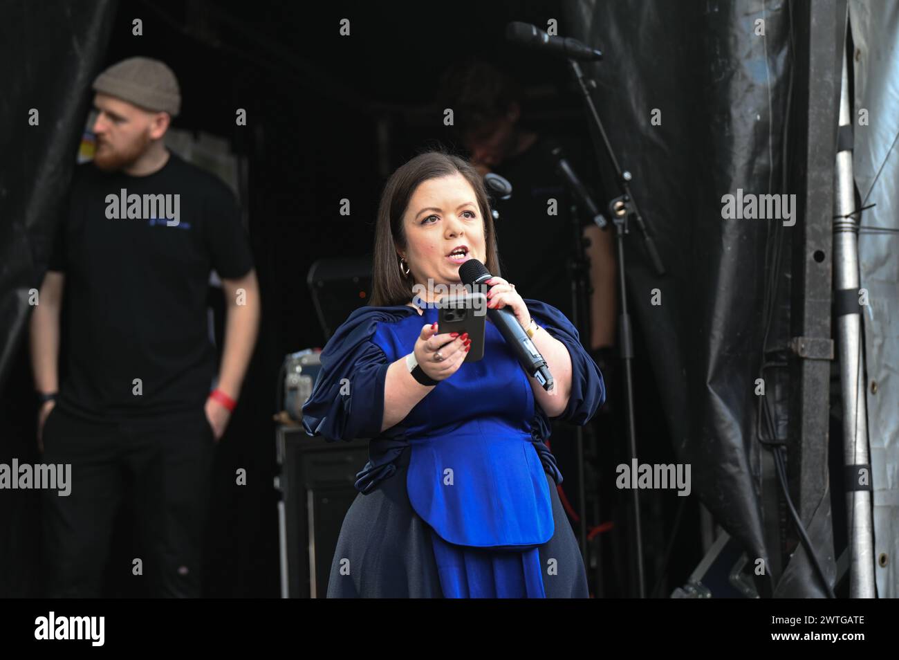 London, UK. 17th Mar, 2024. Junk Kouture showcase compered by Sinead ...