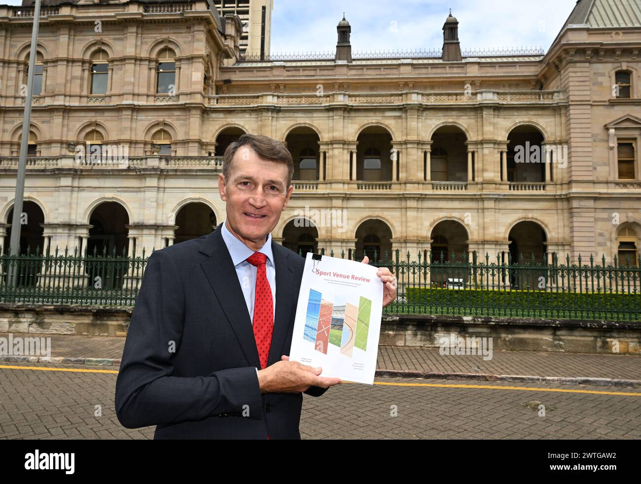 Brisbane, Australia. 18th Mar, 2024. Former Lord Mayor of Brisbane ...