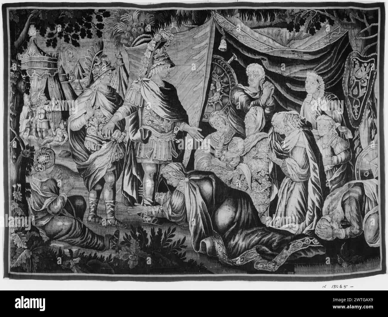 Family of Darius before Alexander. Le Brun, Charles (French, 1619-1690 ...