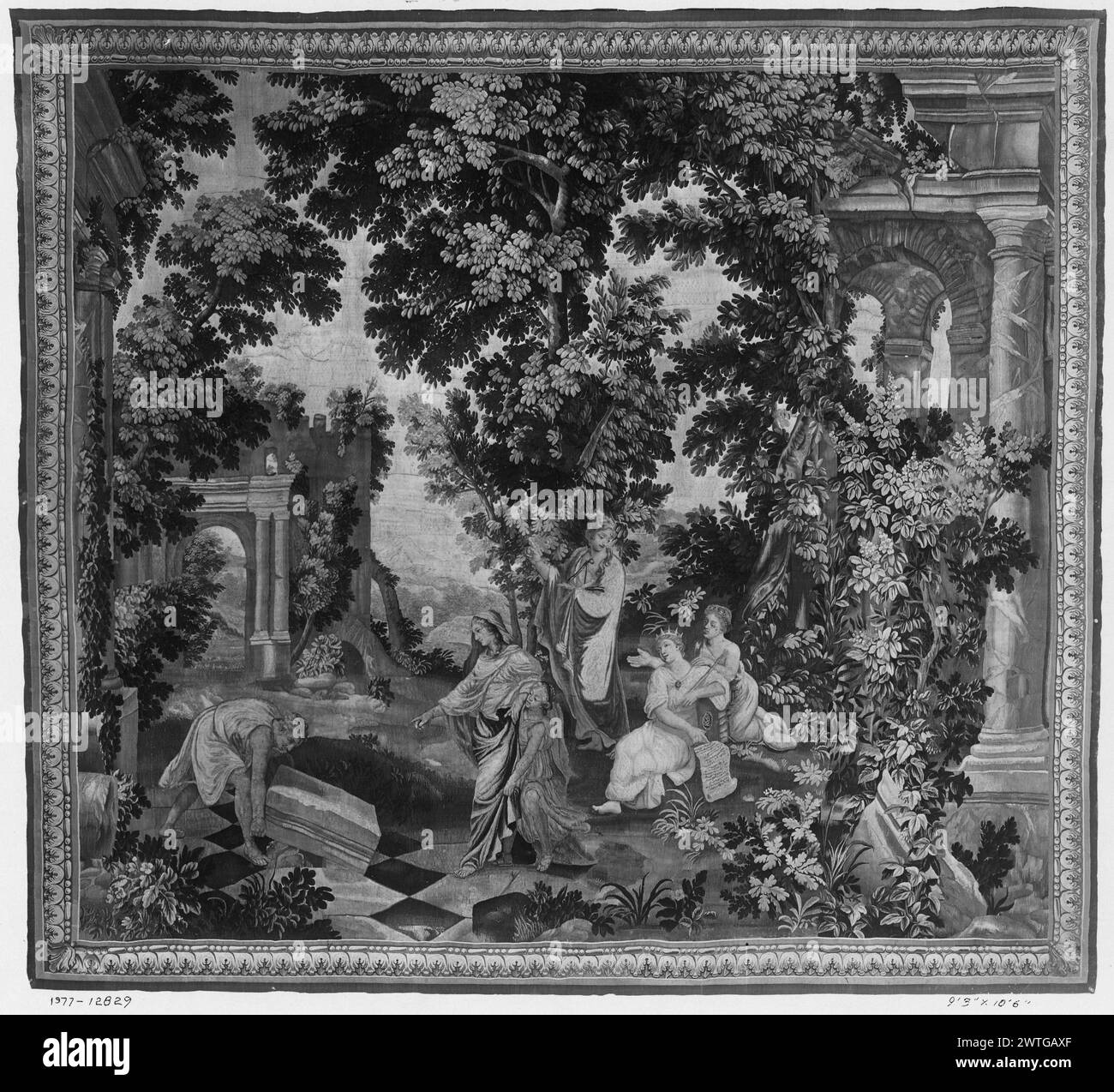 Theseus takes sword Black and White Stock Photos & Images - Alamy
