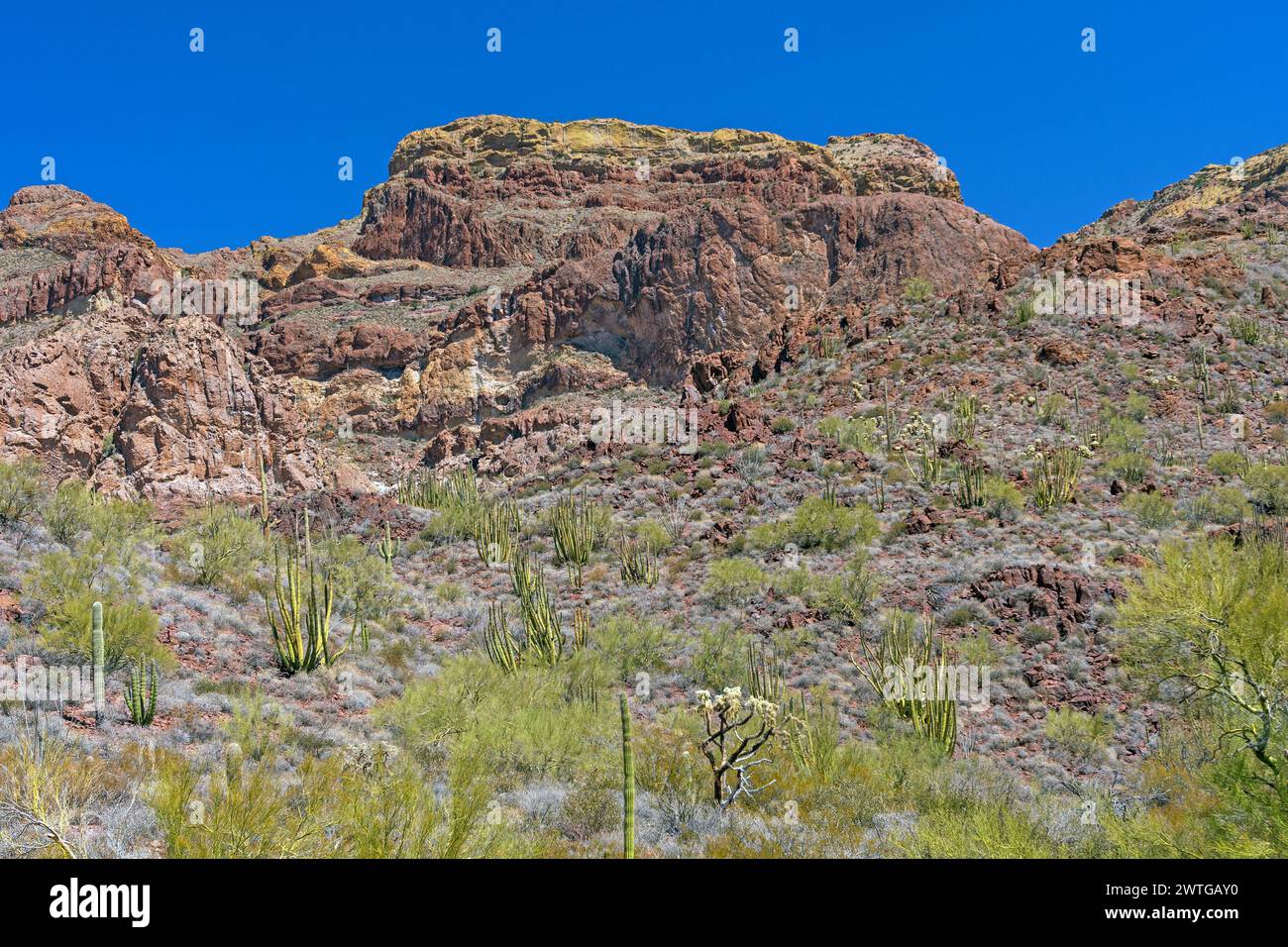 Heat seared cliffs hi-res stock photography and images - Alamy