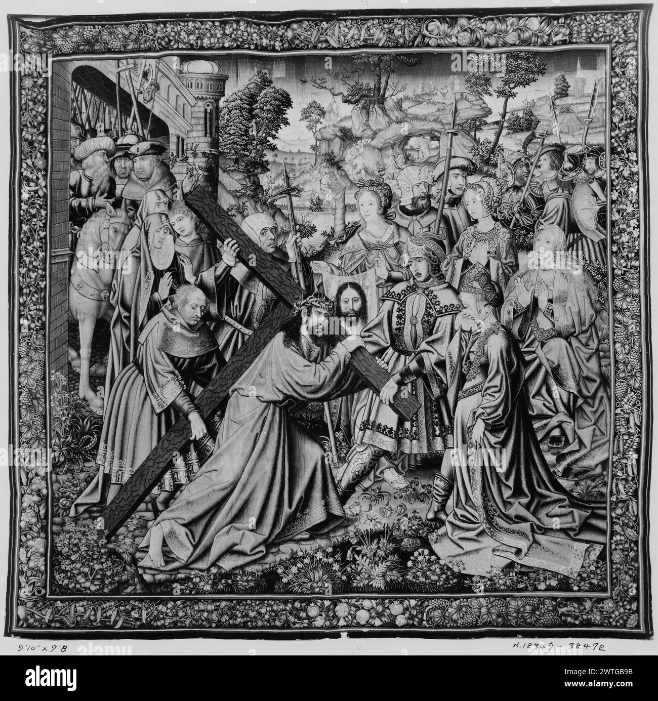 Procession to Calvary. Camp, Jan (Netherlandish (before 1600), act.1611 ...