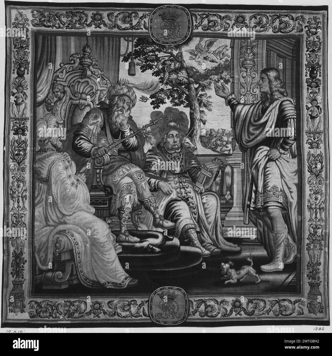 Daniel and King Nebuchadnezzar. unknown c. 1625-1650 Tapestry ...