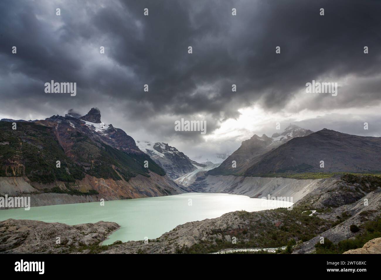 Patagonia landscapes in Southern Argentina. Beautiful natural landscapes Stock Photo - Alamy
