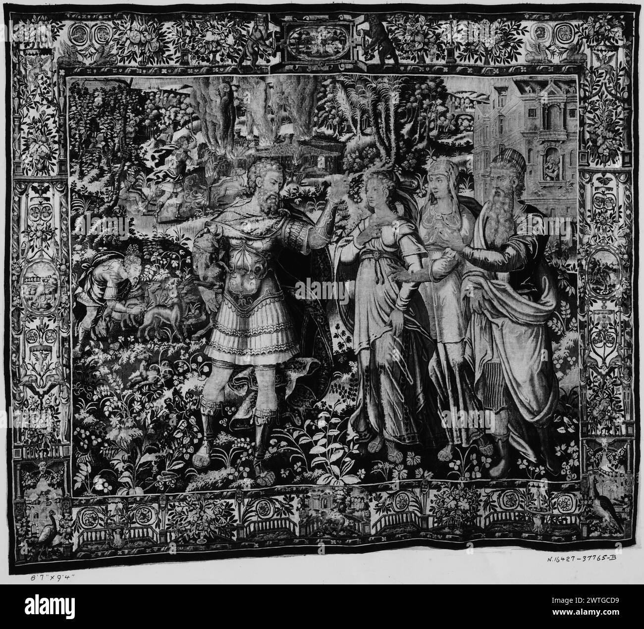 Samson's journey to Timnath. Guebels, François (Netherlandish (before ...
