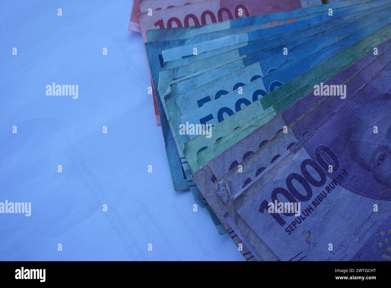 Stock photo of Indonesian rupiah, the official currency of Indonesia ...