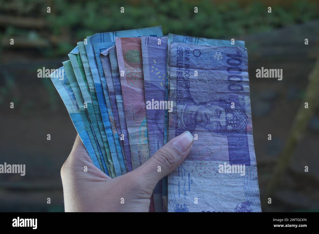 Stock photo of Indonesian rupiah, the official currency of Indonesia ...