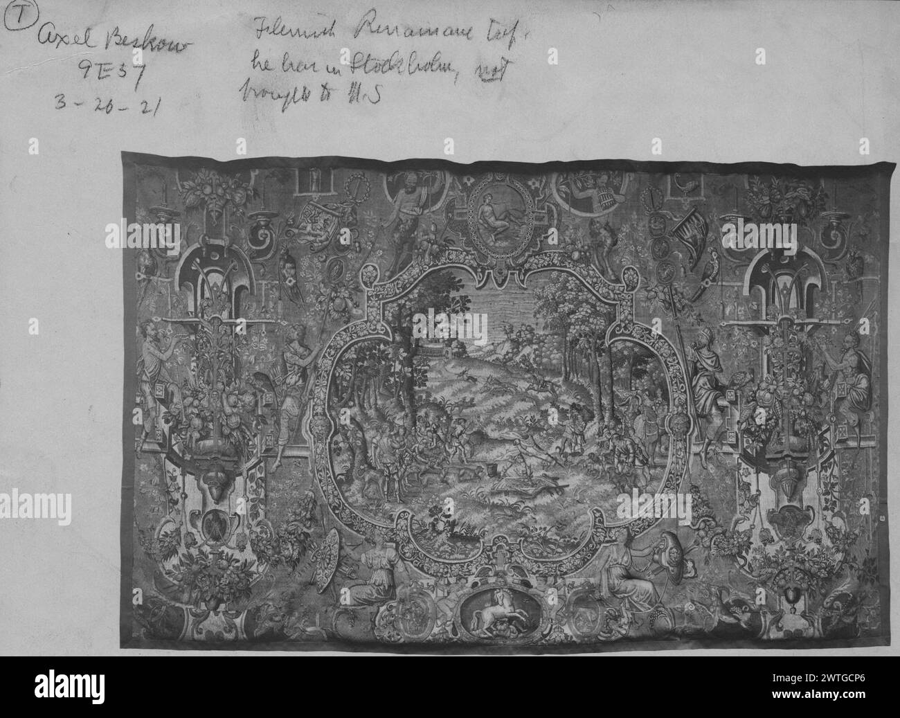 Flemish ornament Black and White Stock Photos & Images - Alamy